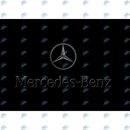 Mercedes-Benz logo - Edible cake topper